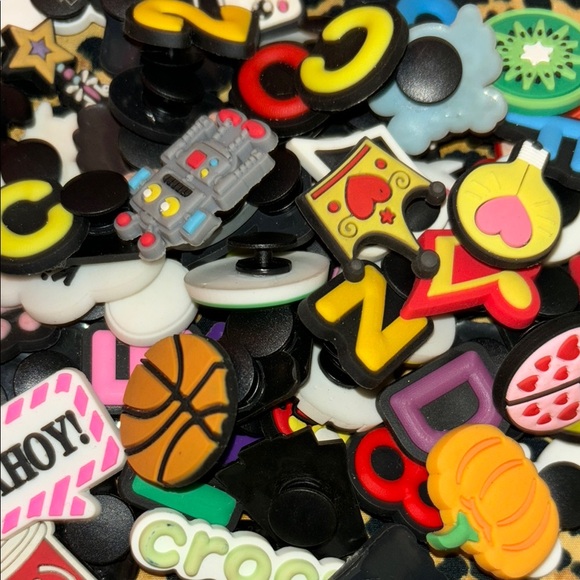 CROCS | Accessories | Crocs Jiggetz Colorful Shoe Accessories | Poshmark